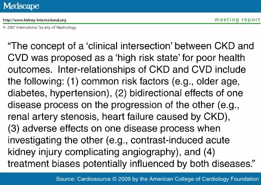Implications of CKD for Patients with CAD