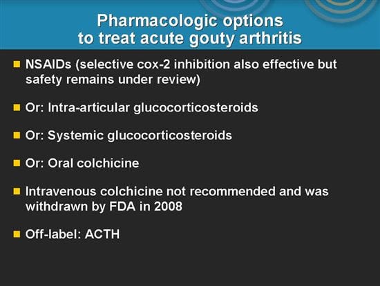 Management of Gout: An Up-to-date Perspective