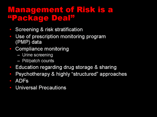 Abuse-deterrent Opioid Formulations: From Science to Practice