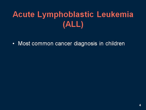 Acute Lymphoblastic Leukemia in Adolescents and Young Adults ...