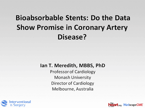 Bioabsorbable Stents: Do the Data Show Promise in Coronary Artery ...