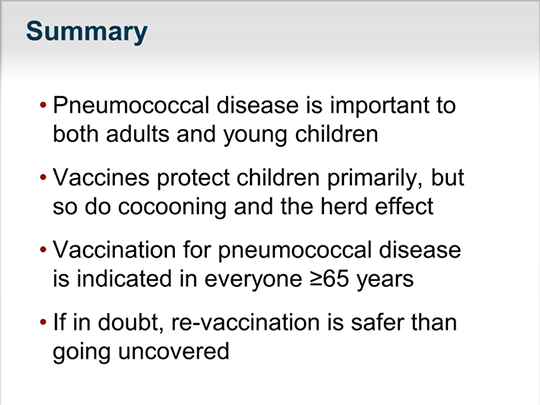 The State Of Pneumococcal Disease Prevention Transcript