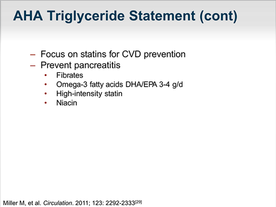 Managing the Lipid Triad: TG-Rich Lipoproteins and the Emerging Role of ...