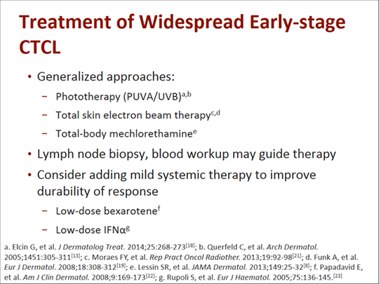 Expert Perspectives on Advances in Treatment Options for MF-CTCL ...