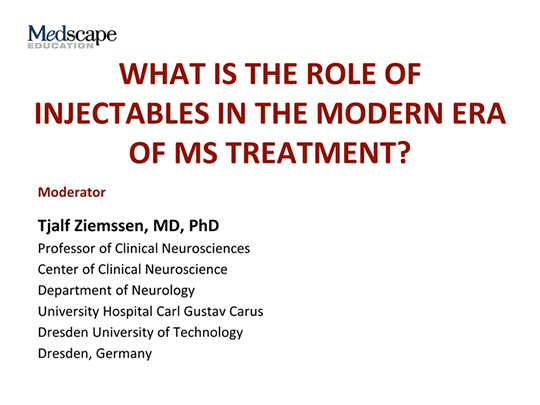What Is the Role of Injectables in the Modern Era of MS Treatment ...
