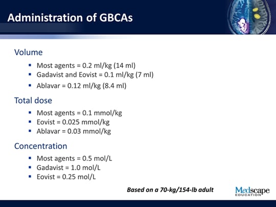 Assessing Gadolinium-Based Contrast Agents in MRI in the Wake of Safety ...