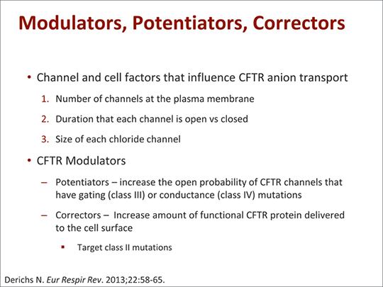 Evaluating Effects of CFTR Modulation in Cystic Fibrosis