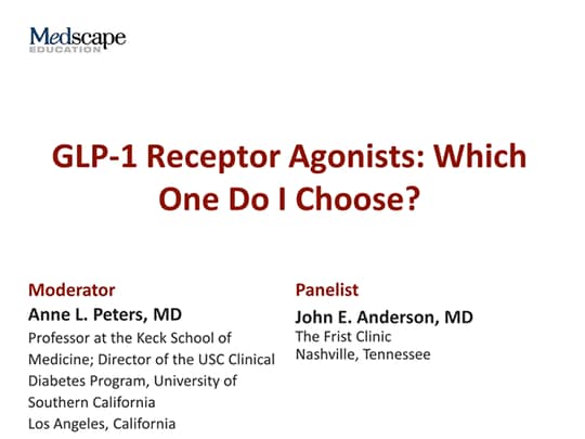 GLP-1 Receptor Agonists: Which One Do I Choose? (Transcript)