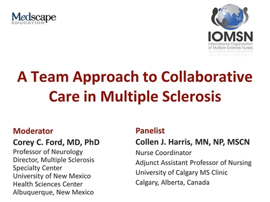A Team Approach to Collaborative Care in Multiple Sclerosis (Transcript)