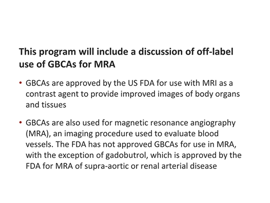 Best Practices for the Use of MRA in Stroke Diagnosis (Transcript)