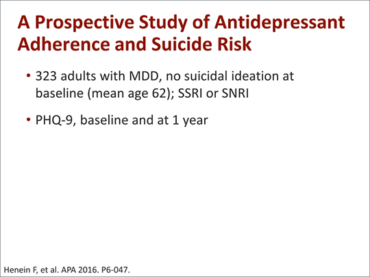 Key Issues in Depression: Highlights From APA 2016