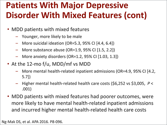 Key Issues in Depression: Highlights From APA 2016