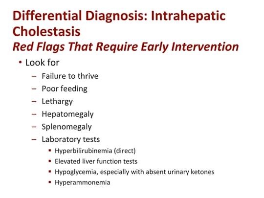 Pediatric Cholestatic Jaundice: Differential Diagnosis of Treatable ...