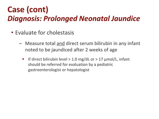 Pediatric Cholestatic Jaundice: Differential Diagnosis of Treatable ...