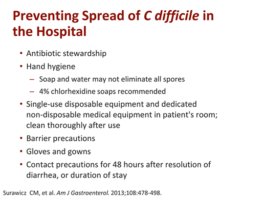 Probiotics In The Prevention Of C Difficile Infection What The Data Tell Us Transcript