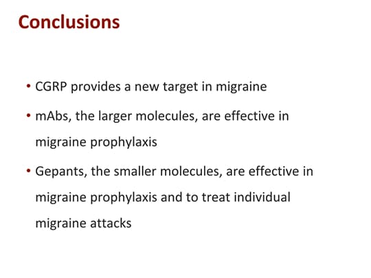 Updates in the Clinical Science of CGRP Antagonism for the Treatment of ...