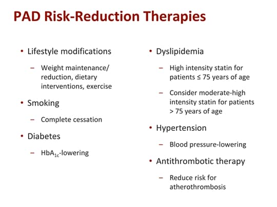 Understanding PAD: Recognition, Diagnosis and Treatment (Transcript)