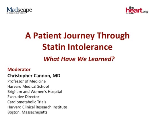 A Patient Journey Through Statin Intolerance: What Have We Learned ...