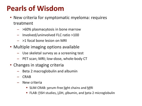 Diagnosing and Monitoring MGUS (Transcript)