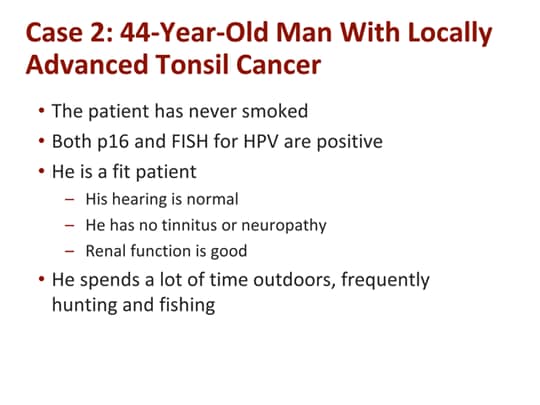 Determining the Best Treatment Algorithm for Patients With Head and ...