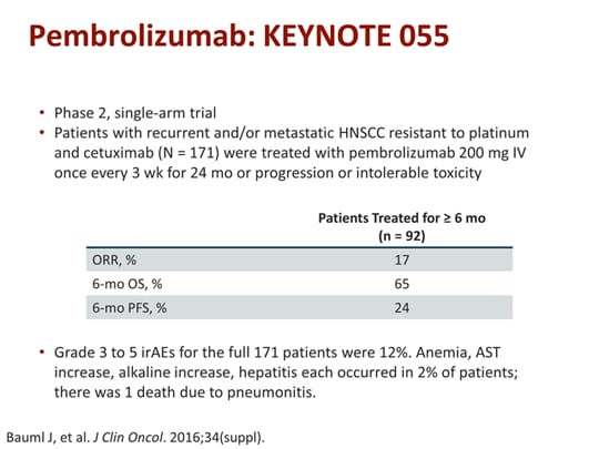 Determining the Best Treatment Algorithm for Patients With Head and ...