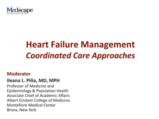 Heart Failure Management: Coordinated Care Approach