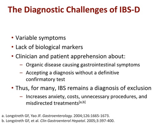 IBS-D: From Diagnosis to Management (Transcript)