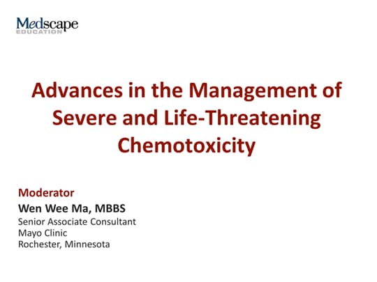 Advances in the Management of Severe and Life-Threatening Chemotoxicity