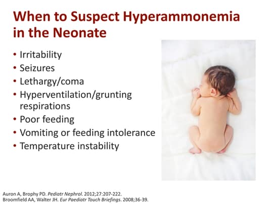 Hyperammonemia: Best Practices for Diagnosis and Treatment (Transcript)