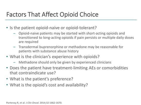 The Cancer Pain Journey: Optimizing Identification and Management ...