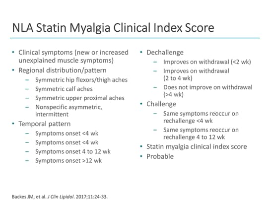 Statin Selection in Special Patient Populations: A Case Challenge ...