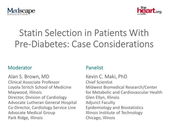 Statin Selection in Patients With Pre-Diabetes: Case Considerations ...