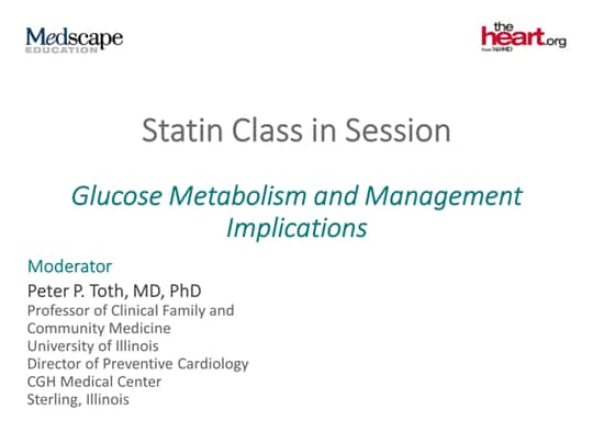 Statin Class in Session: Glucose Metabolism and Management Implications ...