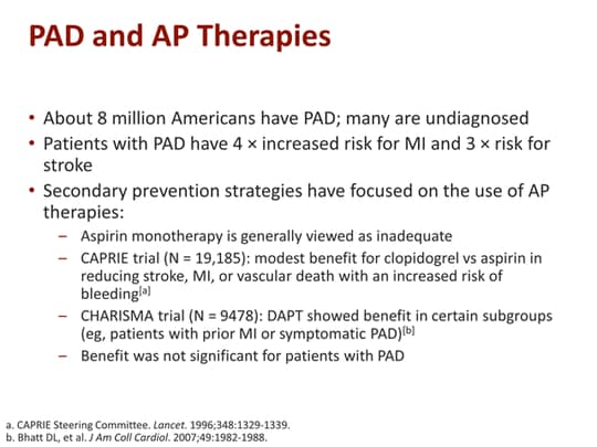 The Best of Both Worlds in CAD/PAD: The Emerging Role of Anticoagulants ...