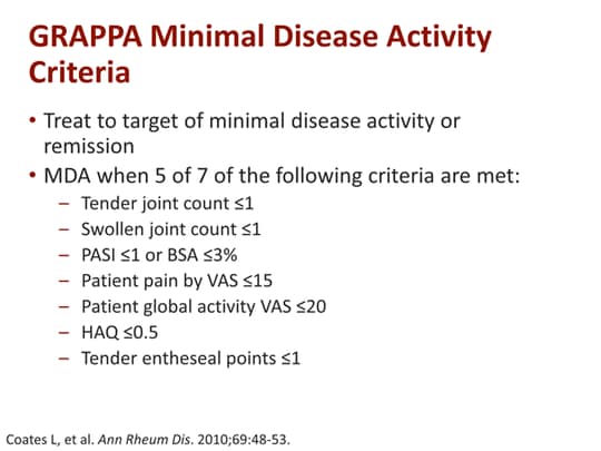Effective Management of Psoriatic Arthritis: Tailoring Treatments (Transcript)