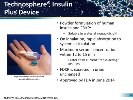 Updates on Inhaled Insulin: Reaching for the Stars in PPG Control ...