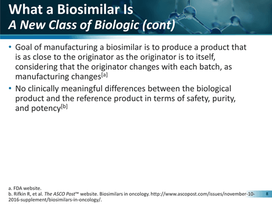 The Role of Biosimilars in Oncology (Transcript)