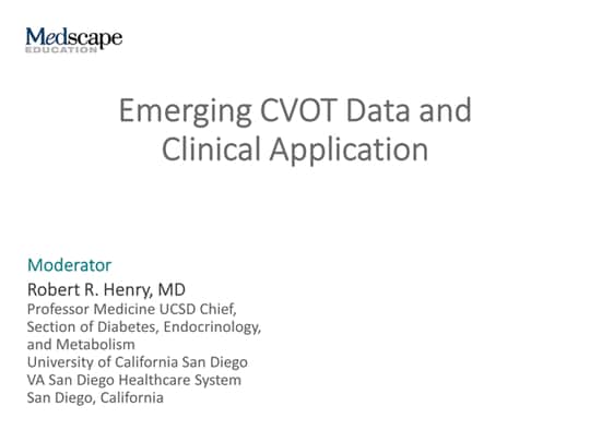Emerging CVOT Data and Clinical Applications (Transcript)