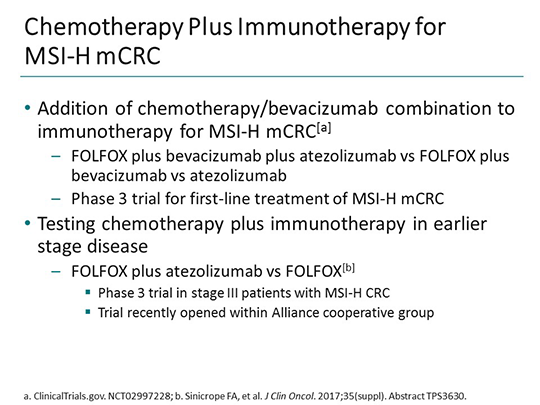 Emerging Considerations in the Use of Immune Checkpoint Inhibitors: What is MSI?