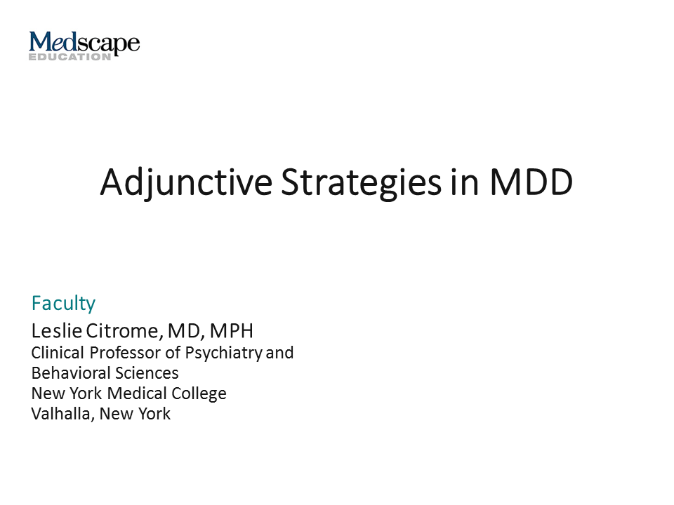How the Latest Data in MDD Can Guide Treatment Decisions: Experts Weigh In