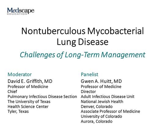 Nontuberculous Mycobacterial Lung Disease: Challenges of Long-Term Management