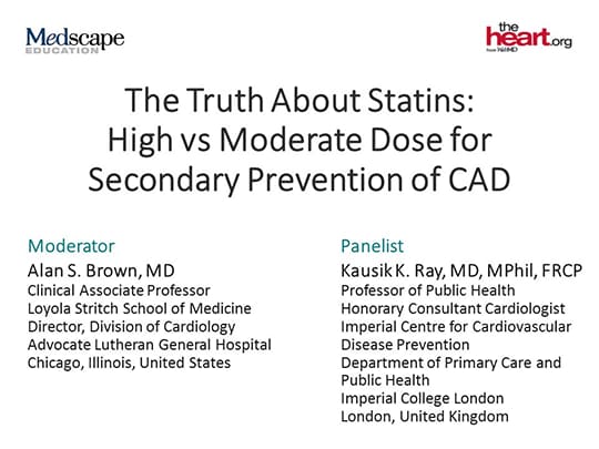 The Truth About Statins: High vs Moderate Dose for Secondary Prevention ...