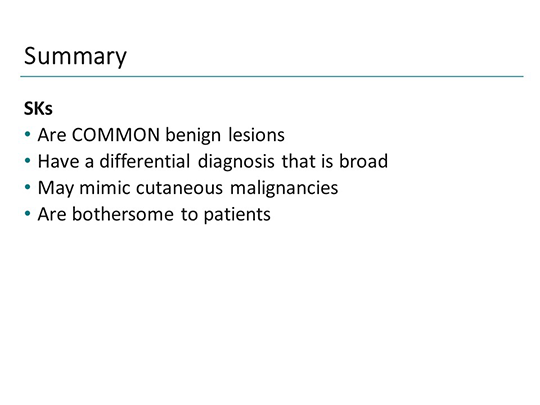 Why Seborrheic Keratosis Should Be on Your Radar (Transcript)