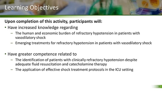 Treating Shock in the ICU: A New Approach to an Old Problem (Transcript)