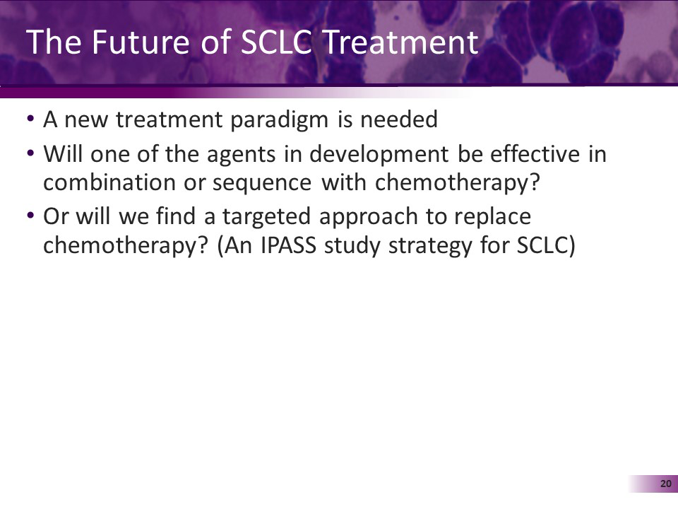 What's New in SCLC? Assessing Emerging Therapeutic Options (Transcript)