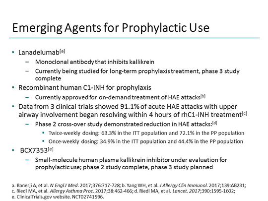 Expanding the Horizons in Hereditary Angioedema: When to Consider ...