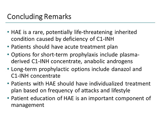 Expanding the Horizons in Hereditary Angioedema: When to Consider ...