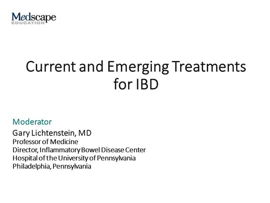 Current and Emerging Treatments for IBD (Transcript)