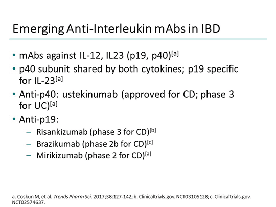 Current and Emerging Treatments for IBD (Transcript)