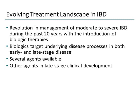 Current and Emerging Treatments for IBD (Transcript)